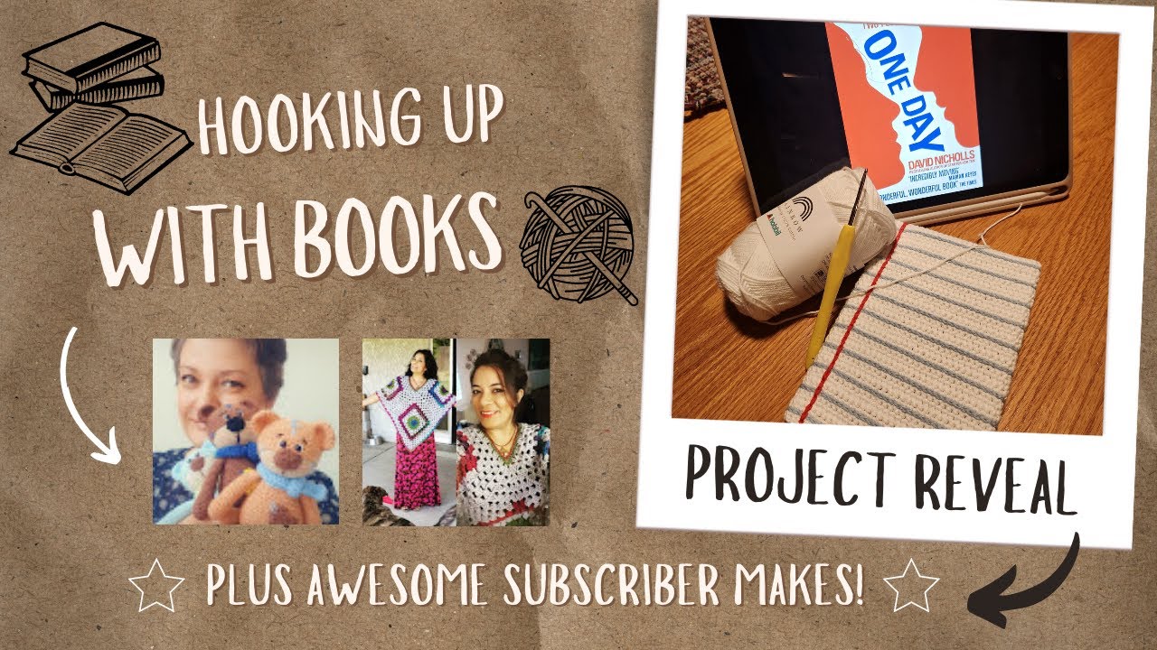 Hooking up with books - One Day (project reveal) #crochet #amigurumi ...