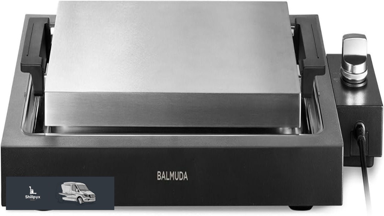 BALMUDA The Teppanyaki 6.6mm Cladding Plate Hot Plate with Precise ...