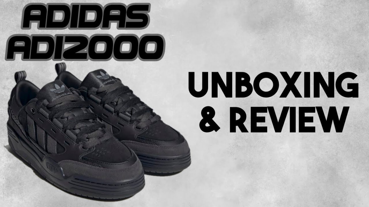 Adidas ADI2000 Preto - Unboxing e Review desse lindo tênis! e como ele ...
