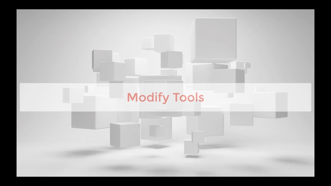 GstarCAD - Modify tools - YouTube