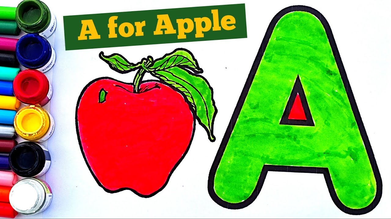 Drawing with Letters for Kids | Drawing With ABCD| How to draw with ...