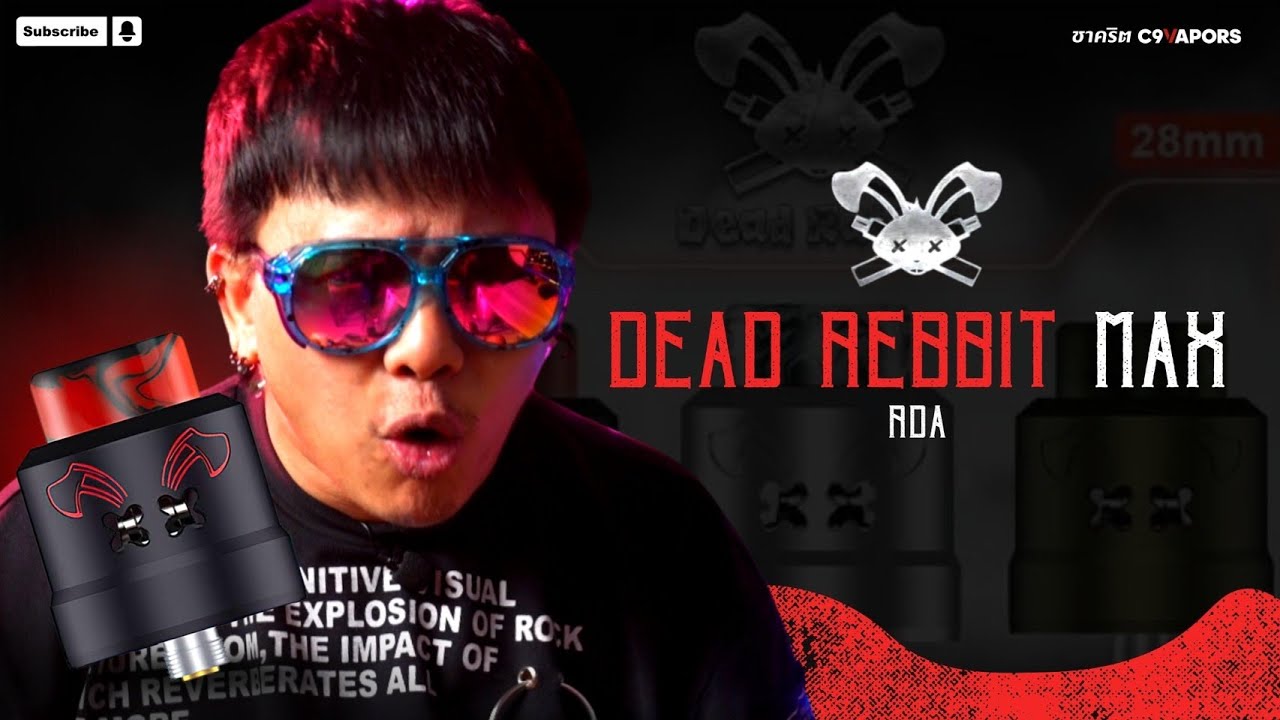 Hellvape Dead Rabbit Max 28mm Rda | ชาคริต C9vapors - YouTube