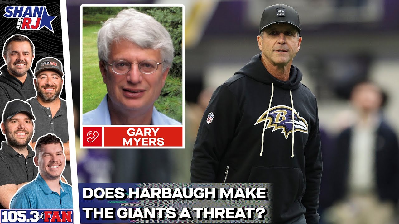 Gary Myers On John Harbaugh Coaching In New York, Giants GM, Hall Of ...