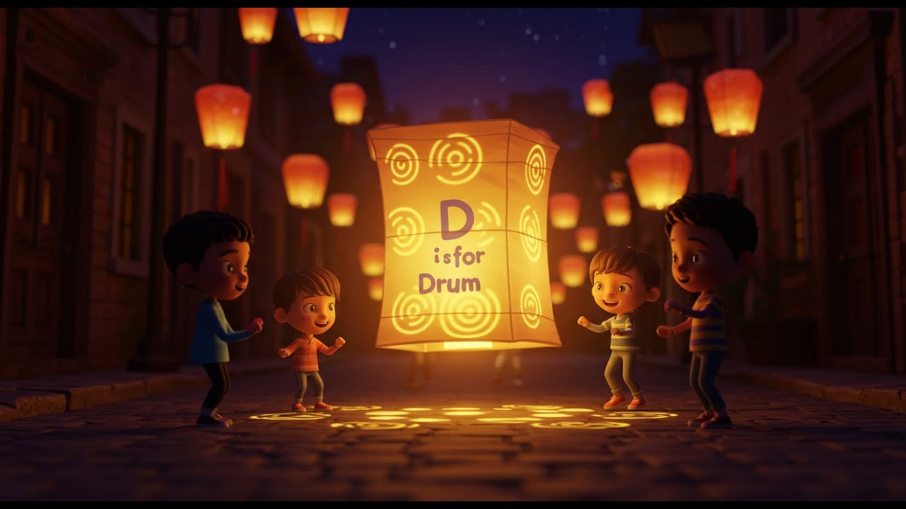 Letter Lanterns in Learning Lane 🔤🏮 | Educational Alphabet Nursery ...