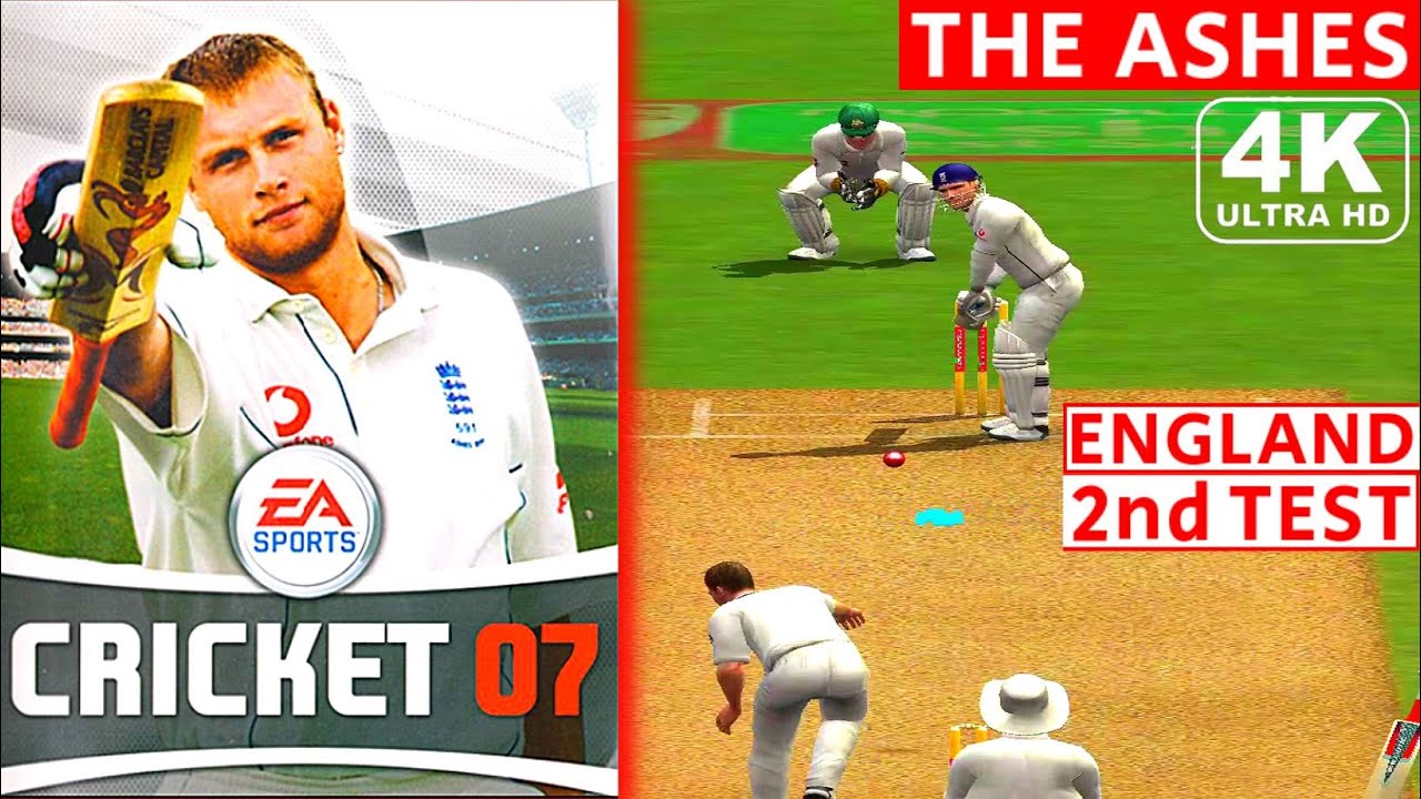 EA Sports Cricket 07 The Ashes England 2nd Test PC Gameplay 4K Ultra HD ...