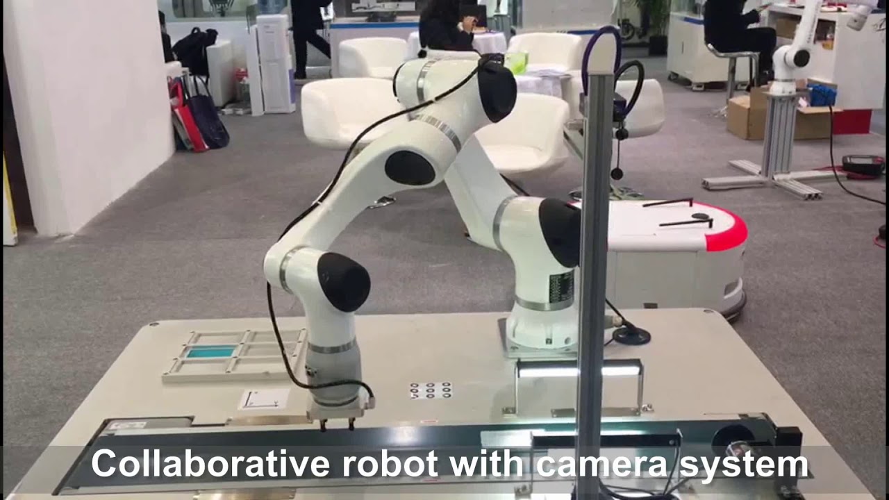 collaborative robot with camera system - YouTube