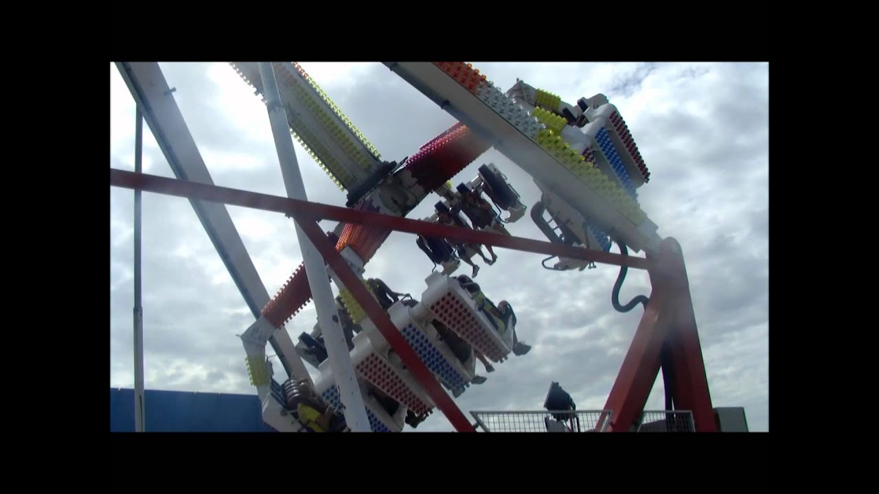 Fireball (Off-Ride Ground Views HD) Pleasurewood Hills - YouTube