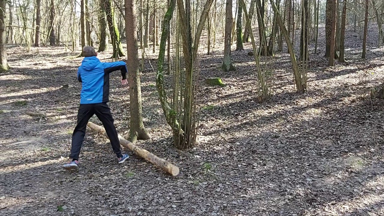 Boy is trying to break a tree🌳🌲 - YouTube