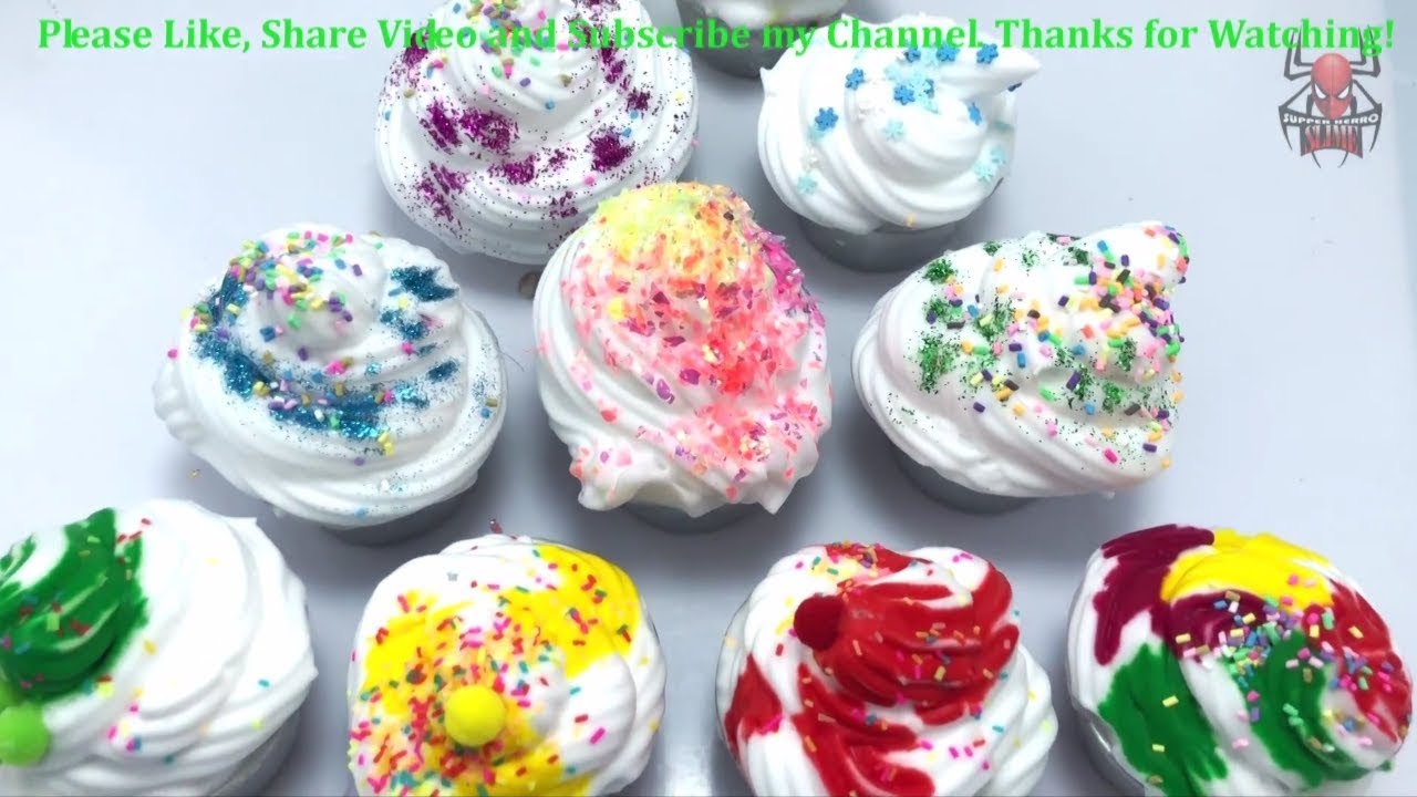 mix slime with colorful ice cream !MOST SATISFYING SLIME VIDEO ! Super ...