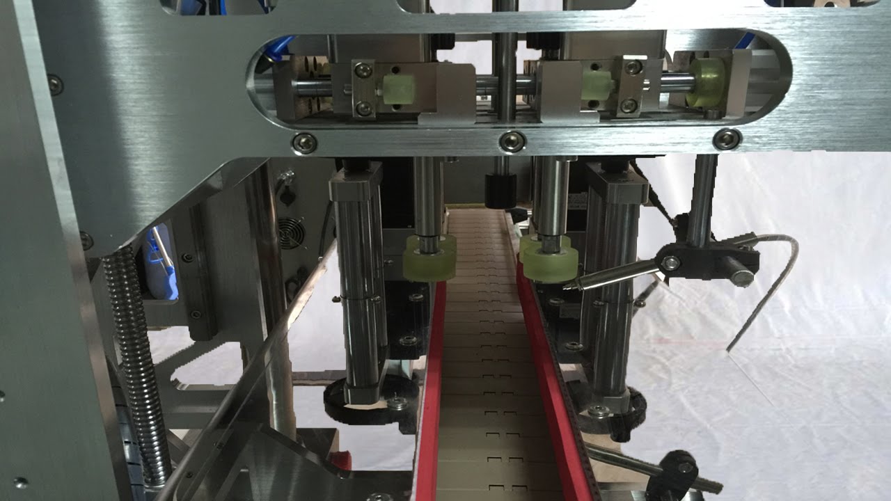 square bottles round container plastic capping machine linear capper equip automatic for ...