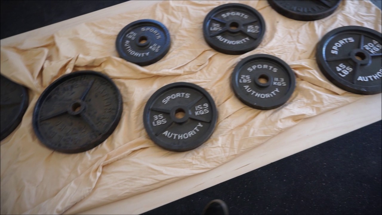 DIY Lifting Platform & Start Of The Garage Gym! - YouTube