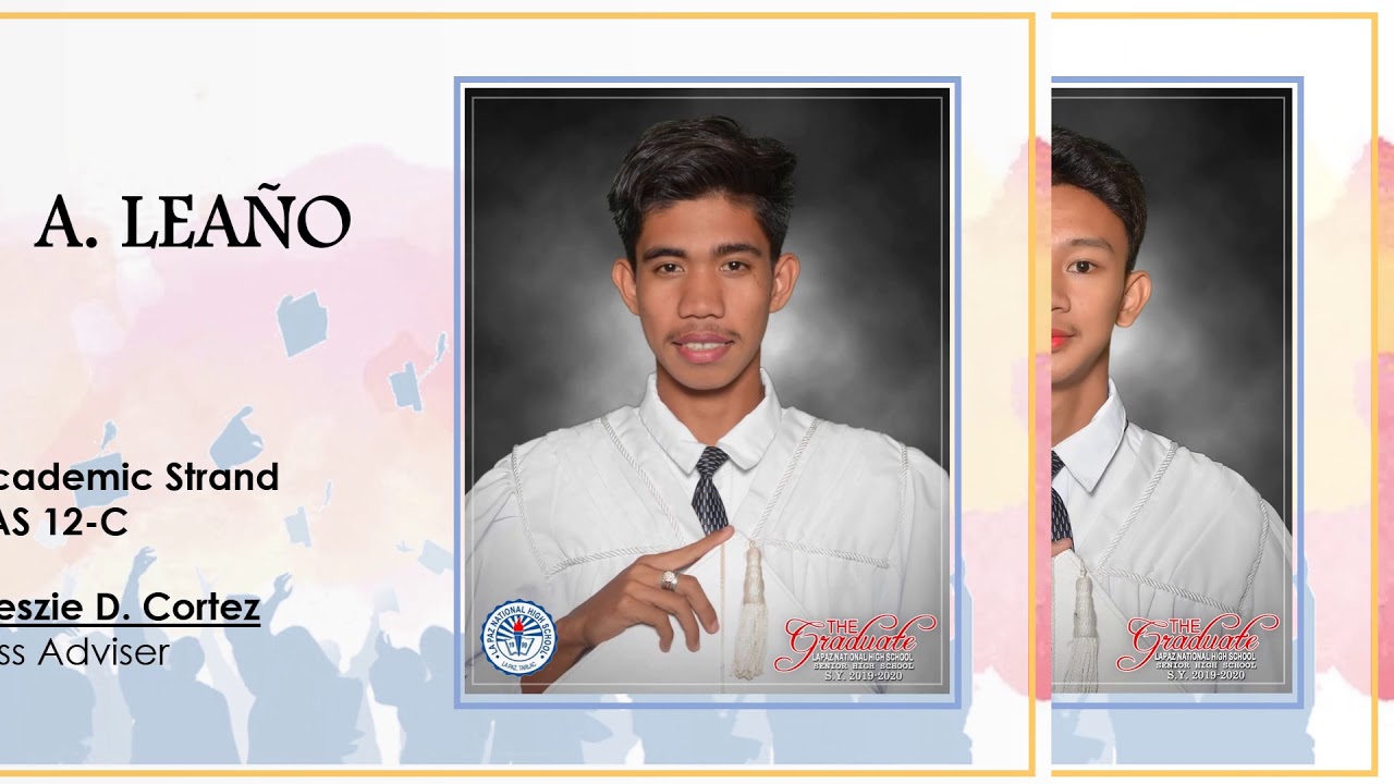 LNHS-SHS General Academic Strand | GAS 12 C | Class of 2020 - YouTube