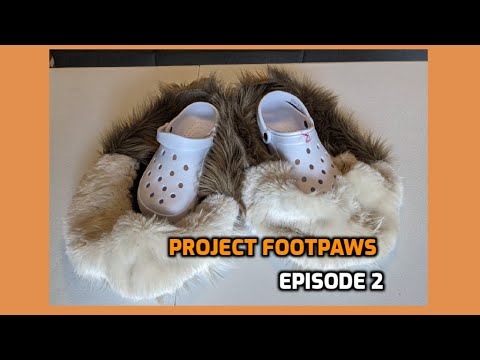 Project Footpaws: Episode 2 - Combing all the parts into a foot! - YouTube