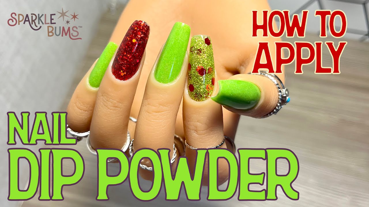 How to apply Nail Dip Powder - YouTube