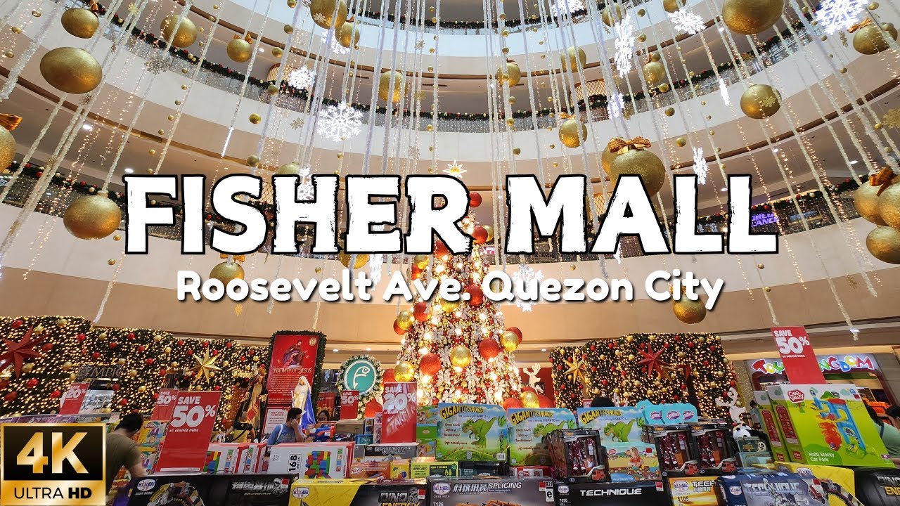 [4K] FISHER MALL QUEZON CITY: Updated Walking Tour | Philippines 2025 ...