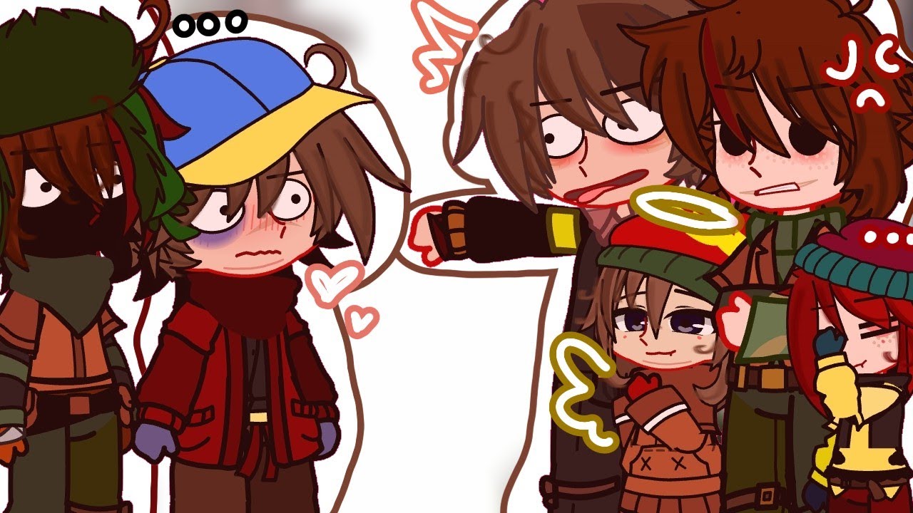 Eric and Kyle meet their future selves||Kyman future comic||South park ...