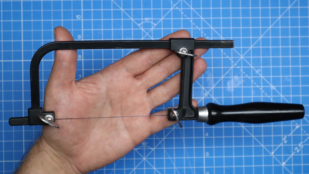 Adjustable Jewellery Piercing Saw Frame - YouTube