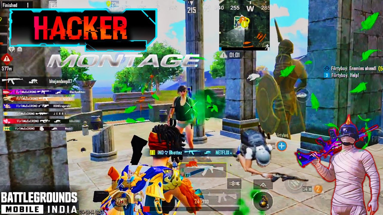 BGMI Hacker montage | Unstoppable - YouTube