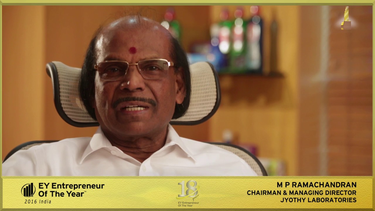 M P Ramchandran : Chairman and Managing Director, Jyothy Laboratories ...