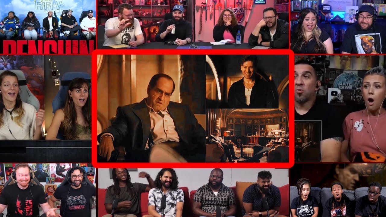 YouTubers React To Penguin Kill Alberto Falcone | The Penguin Ep 1 ...