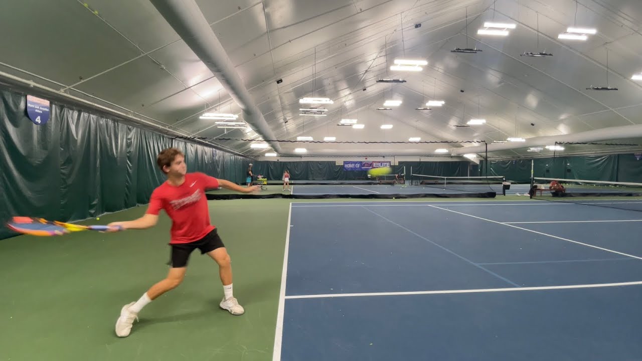 Keegan McLaughlin Tennis Recruitment Video (Class 23) - YouTube