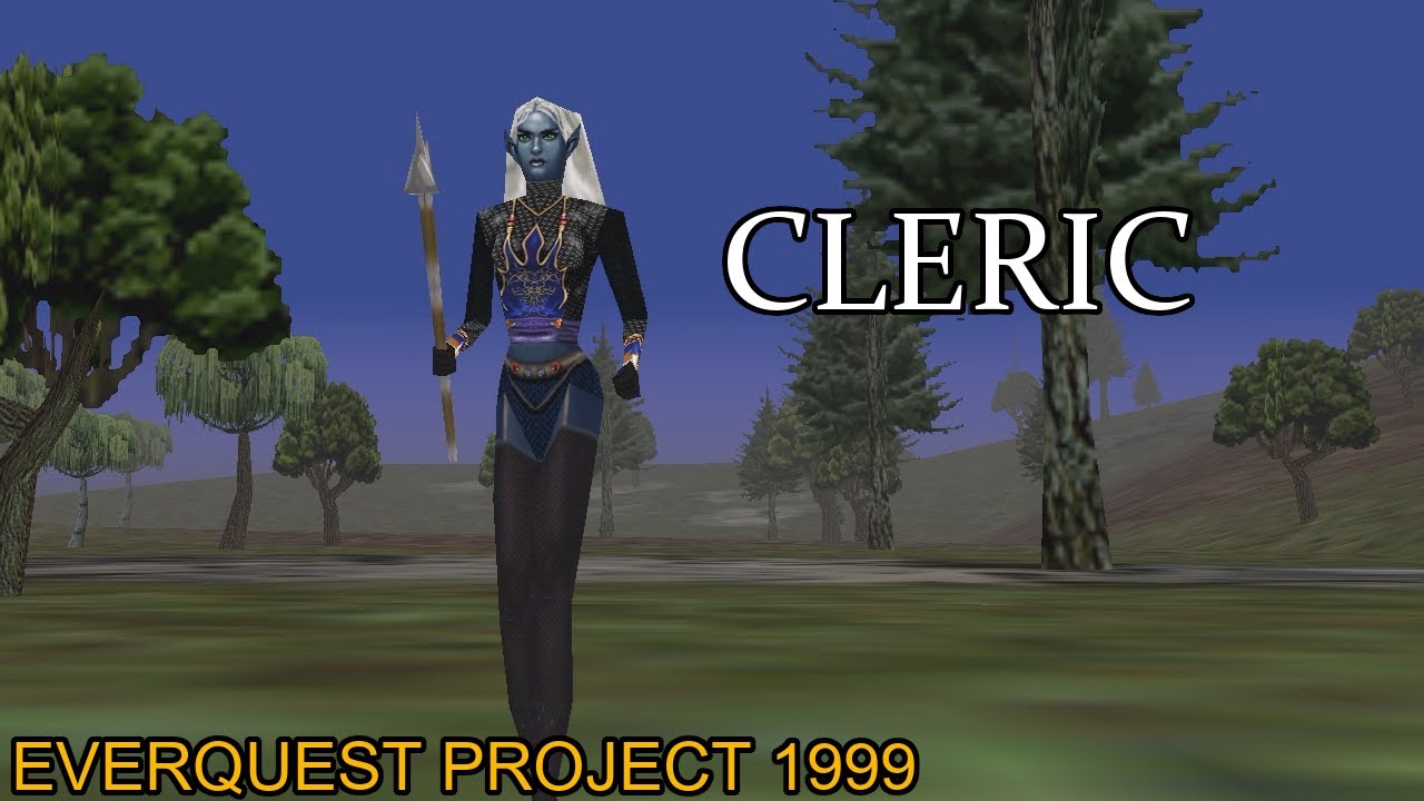 Running from Nektulos to Karanas - Dark Elf Cleric (EQ P99 Green) part ...