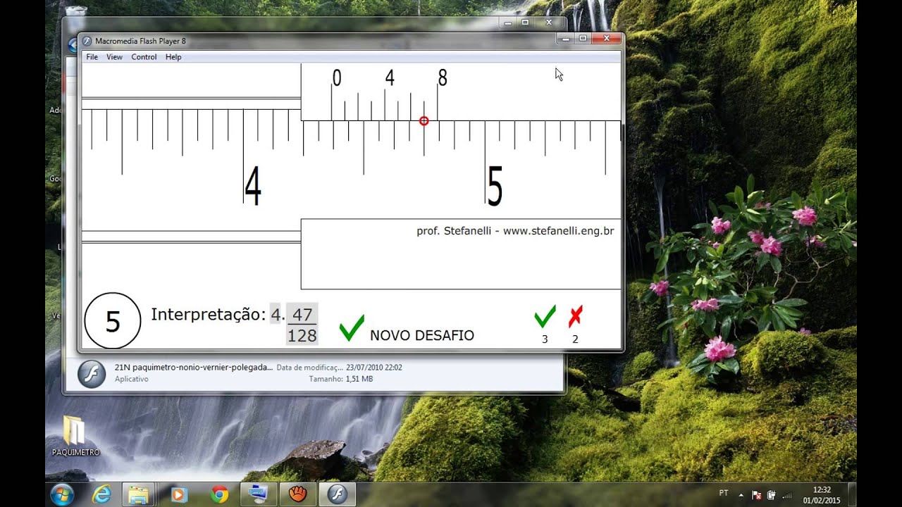 Vtech Aula 10 PAQUÍMETRO POLEGADA FRACIONÁRIA E MILESIMAL - YouTube