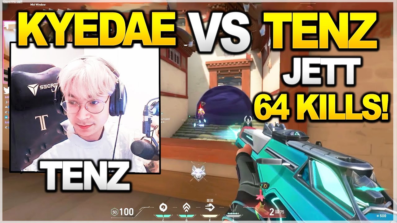 TenZ Makes Kyedae Surrender 2 Times In A Row with Jett! (valorant ...