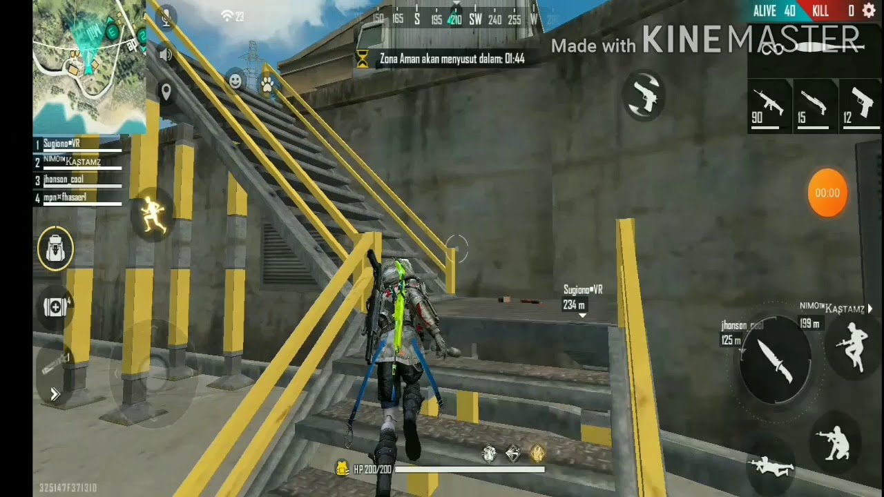 Kita marn sama bos kucing(free fire rampage - YouTube