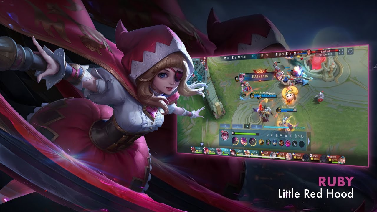 Ruby: Little Red Hood (Exp Lane Role) | Solo Queue Classic Gameplay ...