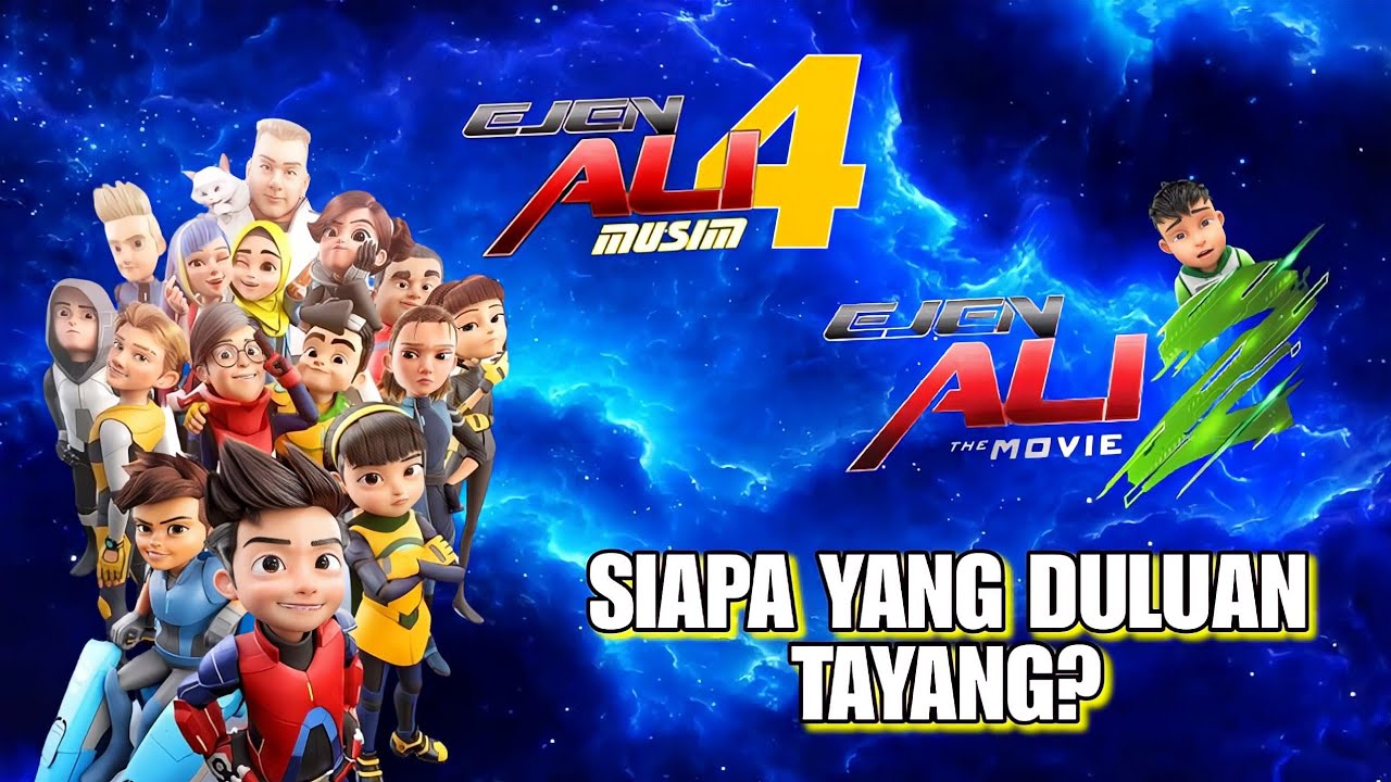 EJEN ALI THE MOVIE 2 dan EJEN ALI MUSIM 4 Tayang? - YouTube
