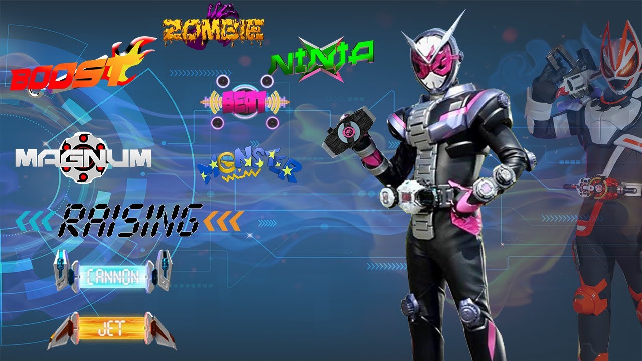 Zio Magnum,Boost, Zombie, Ninja, Beat, Monster Command Cannon Jet Form ...