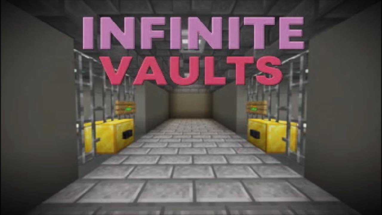 Infinite Vaults Tutorial | Minecraft Bedrock - YouTube