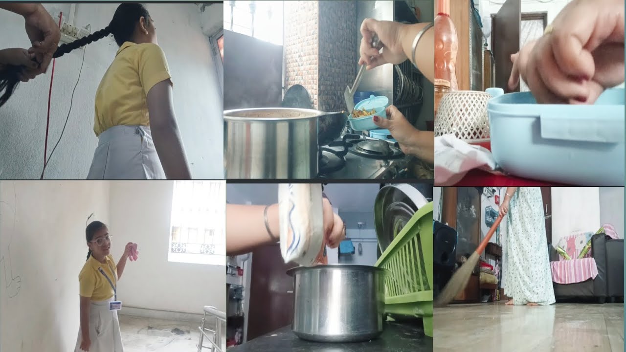 My Morning Starts At 6.00 Am After Sweetu's School Reopens // A Mom's Morning Routine... - YouTube