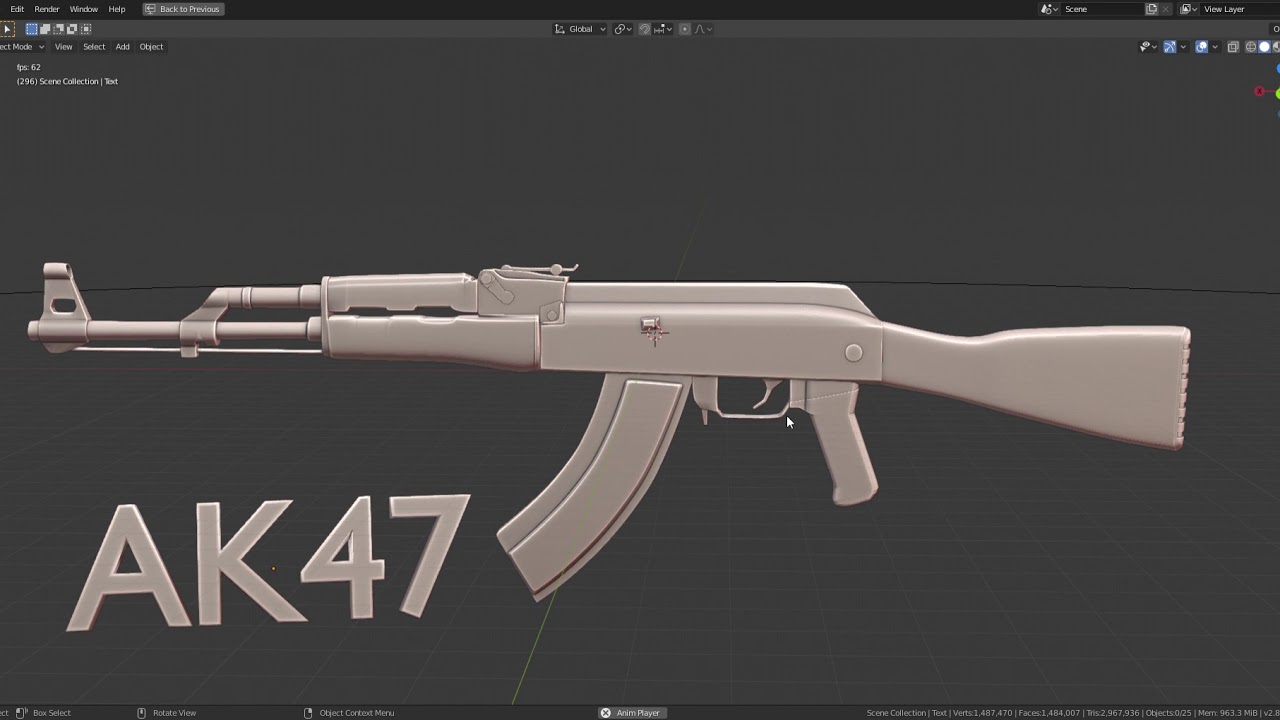 [WIP] AK47 - YouTube