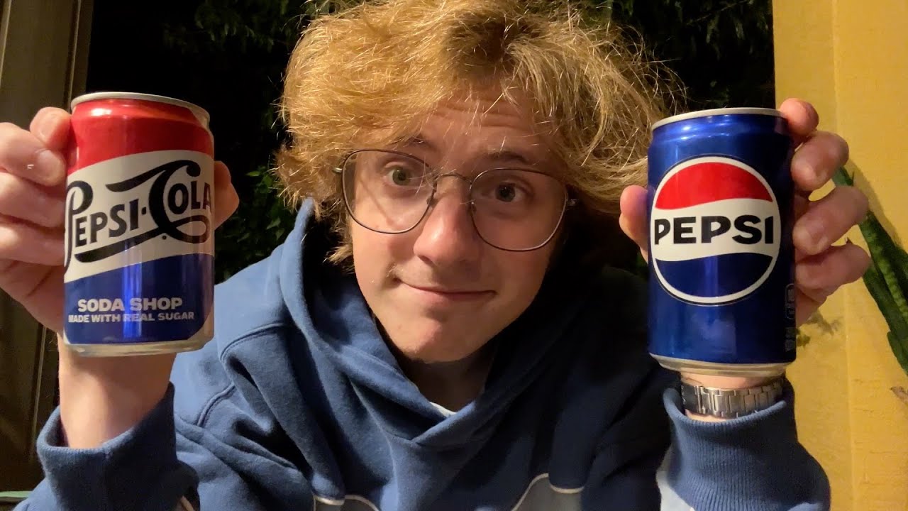 Review of Pepsi Real Sugar against Standard Pepsi - YouTube