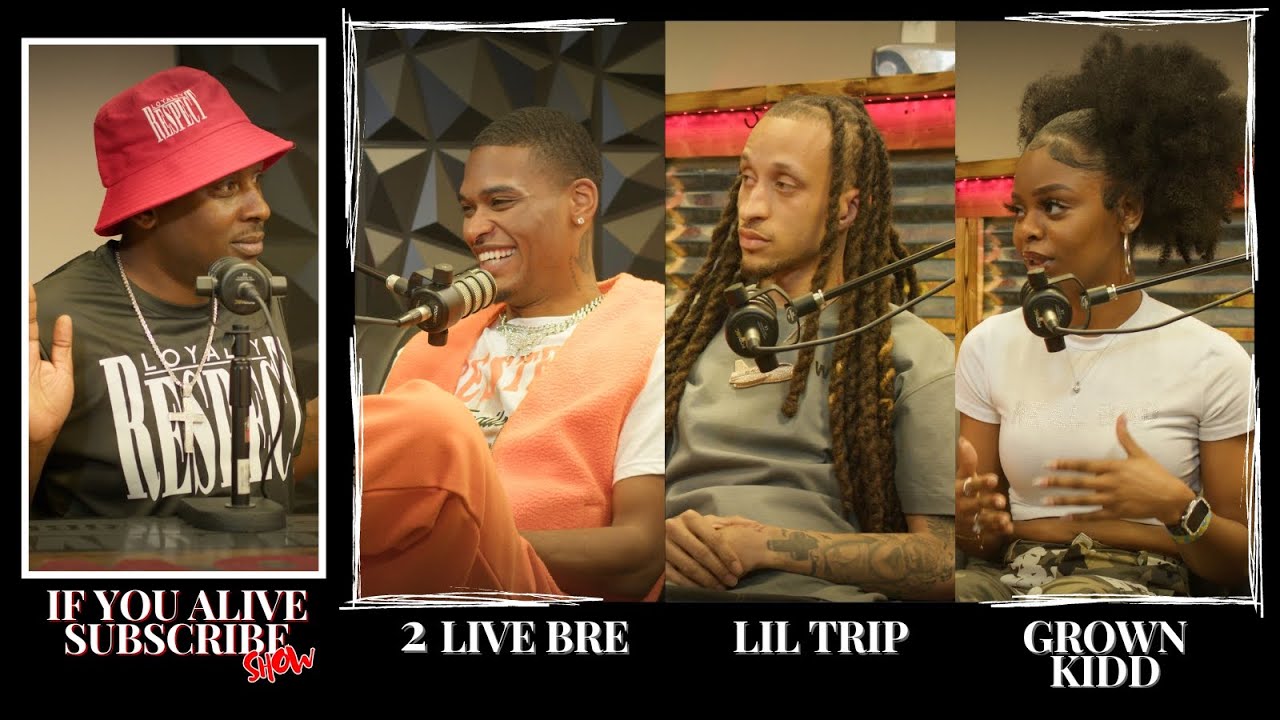 2 Live Bre, Lil Trip, and Grown Kidd sits down w/ the "If You Alive ...