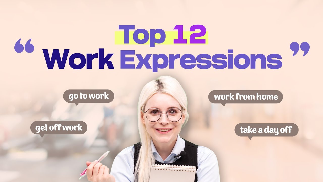 Common Workplace Expressions 💼 - YouTube