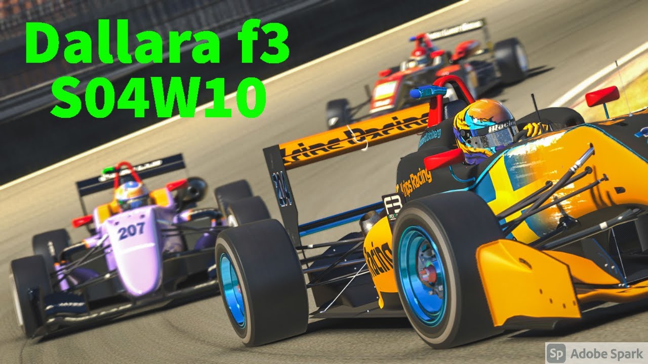 iRacing - Dallara F3 em Sebring (S04W10) - YouTube