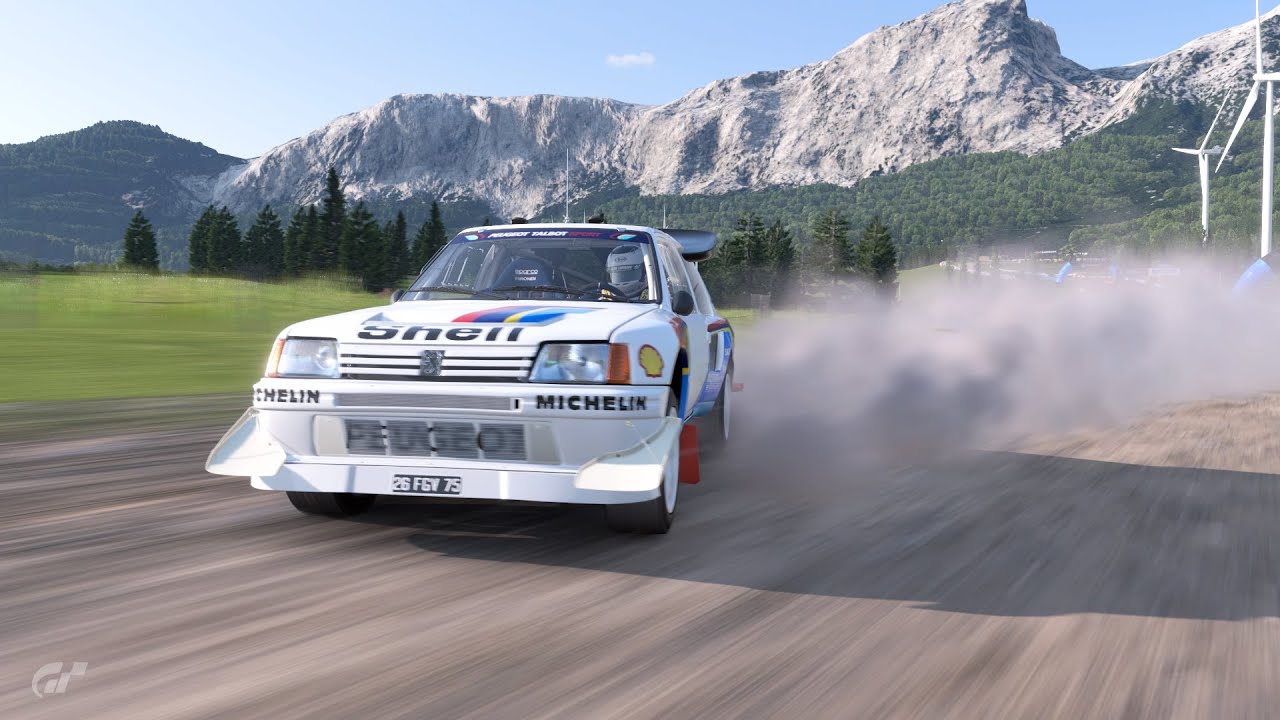 Gran Turismo 7 Gameplay Peugeot 205 Turbo Evo 16 '86 Gr.B Rally Car ...