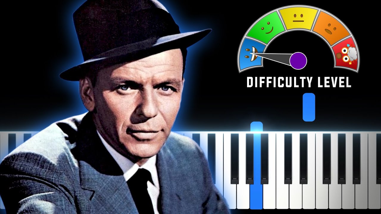 My Way - Frank Sinatra (Easy/Beginner Piano Tutorial + Sheet Music) - Synthesia - YouTube