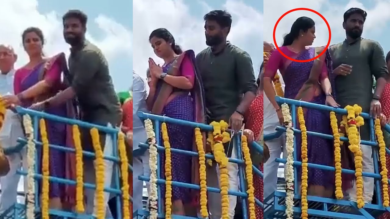 Minister Vidadala Rajini MP Bharat Visuals At Rajamandri | Political ...