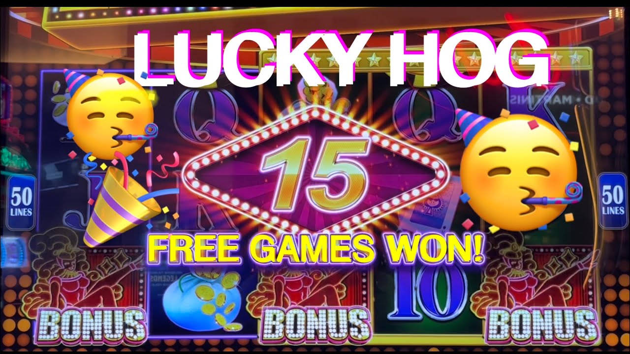 Lucky Hog Slot 1st Time Playing @tslots113 - YouTube