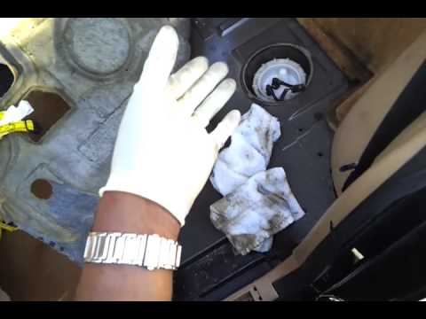 ML320 fuel pump replacement part 5 - YouTube