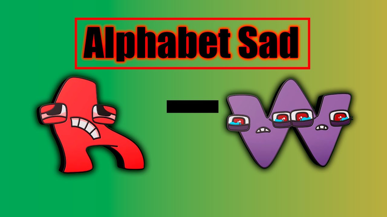 Alphabet Lore But Sad This Time - YouTube