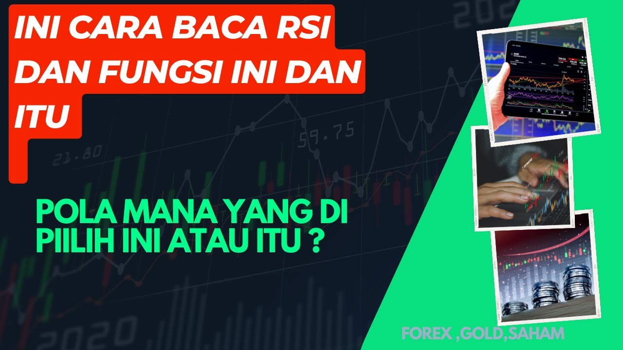 Cara menggunakan indikator RSI - YouTube