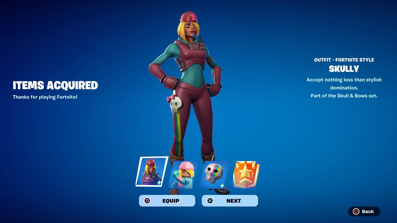 How To Get the Skully Skin FREE In Fortnite (Unlocked LEGO Skully Style ...