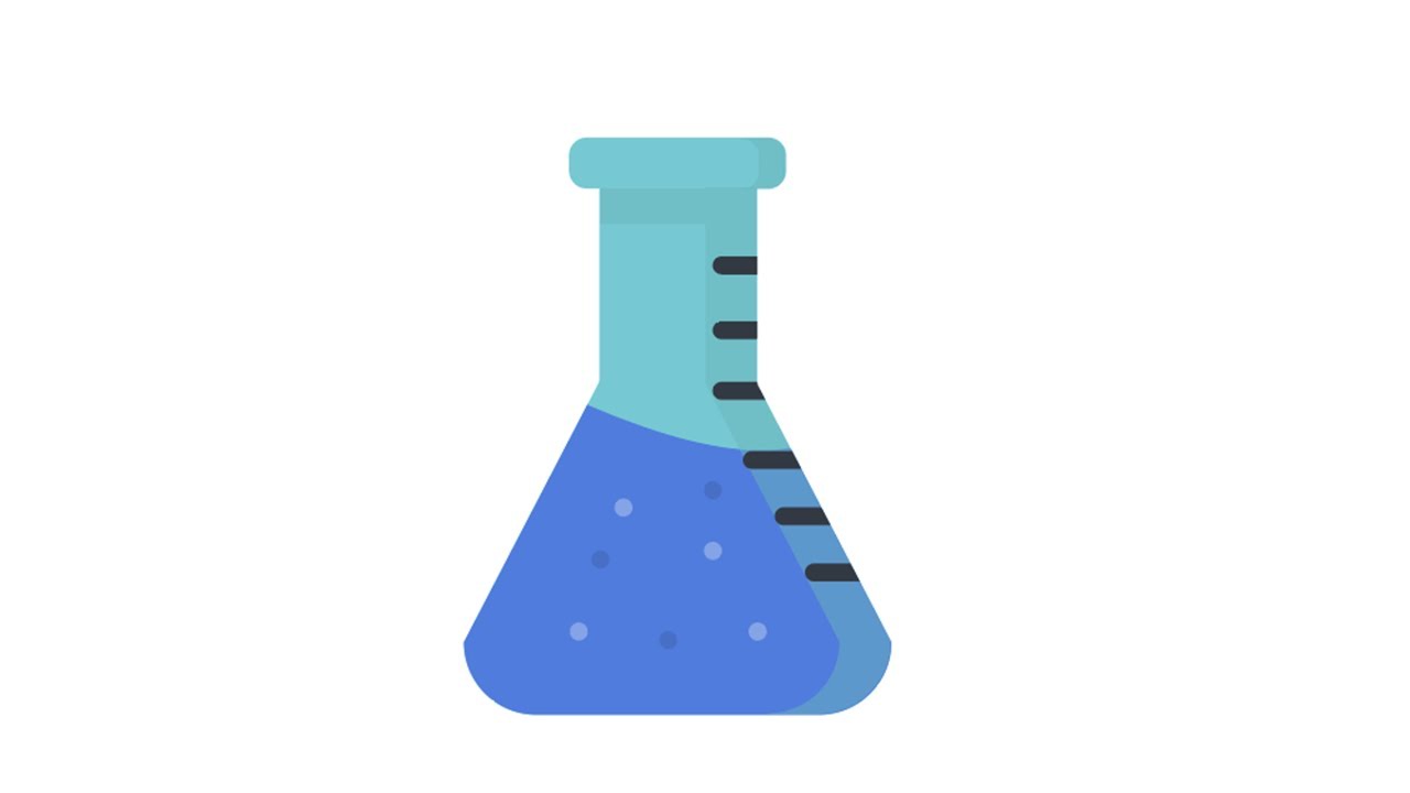 Tutorial desain botol fleaker (Laboratory Flask) | Flat Icon Adobe ...