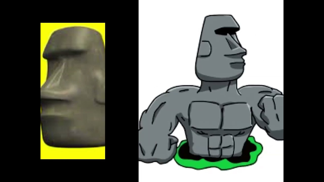 Moai memes 🗿 - YouTube