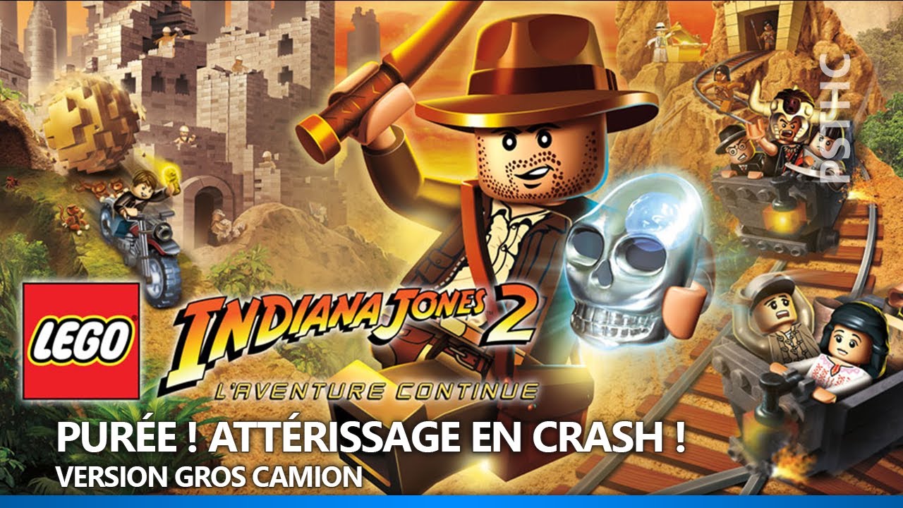 LEGO Indiana Jones 2 : L'Aventure - Wow! Holy Smoke! Crash landing ...